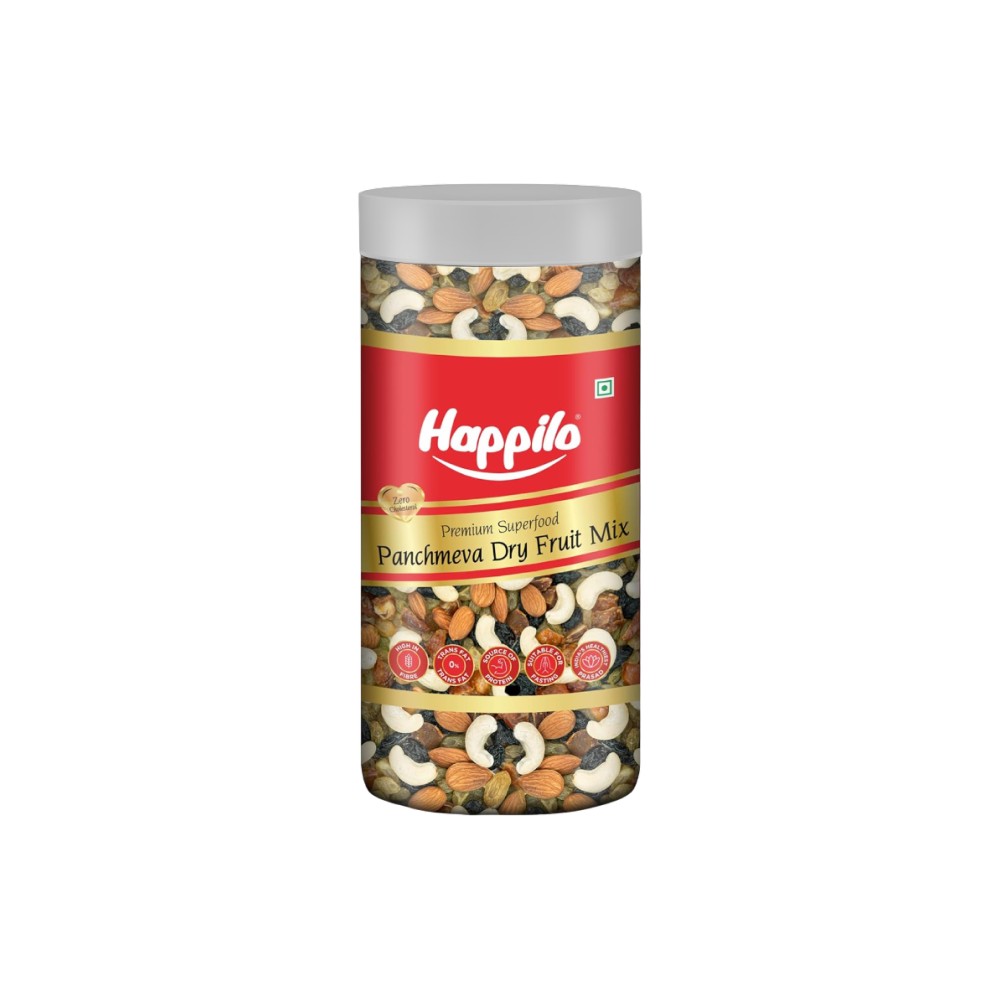Happilo Classic Panchmeva Dry Fruit Mix Price - Buy Online at ₹352 in India