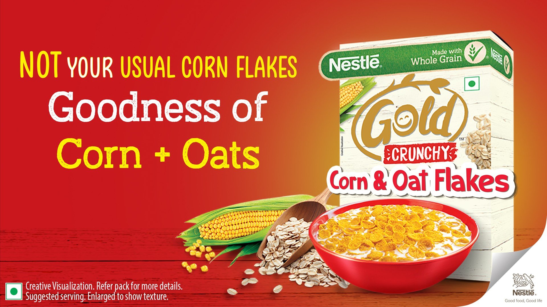 Nestle Gold Crunchy Corn & Oat Flakes Price - Buy Online at Best Price ...