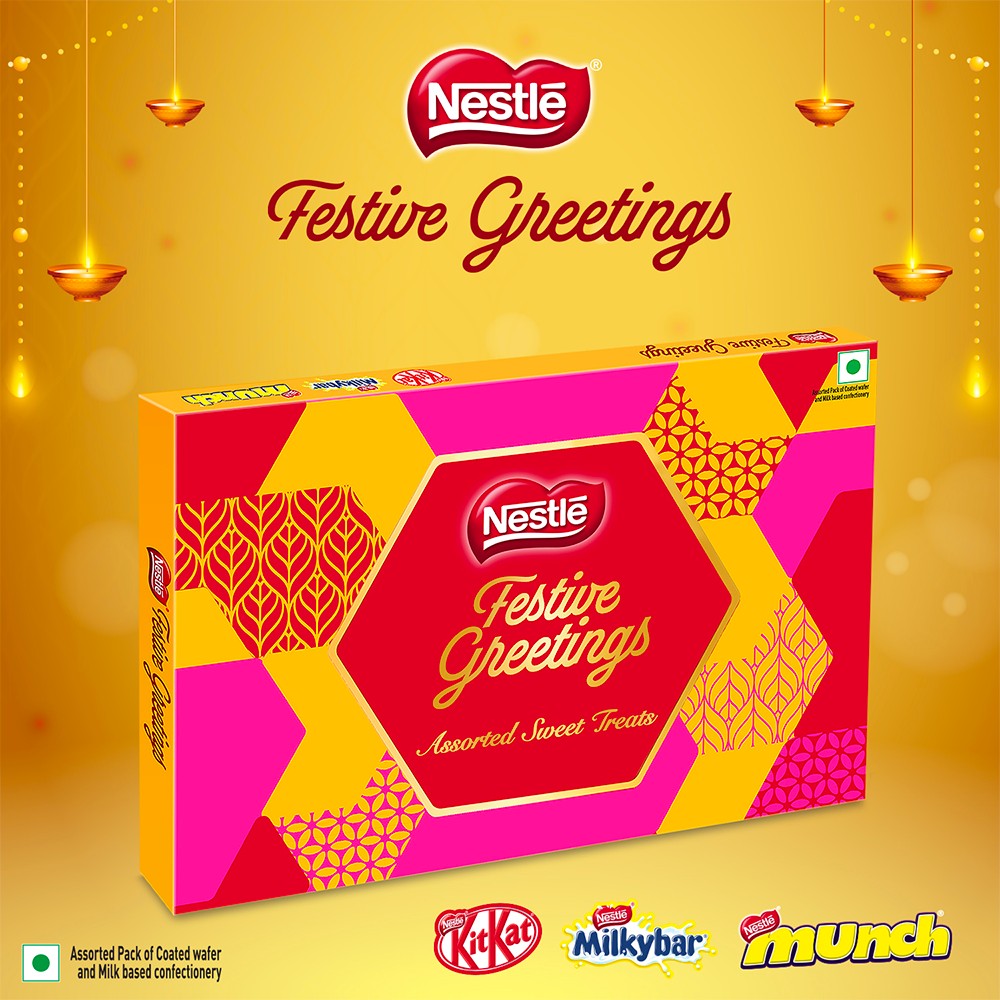 Nestle Festive Greetings Gift Pack (Assorted Sweet Treats) Price - Buy ...