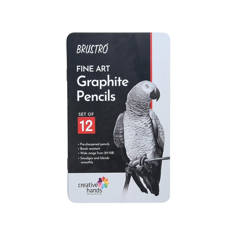 Brustro Artists Fine Art Graphite Pencils Price - Buy Online at Best ...