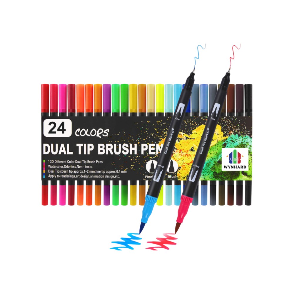 Wynhard Dual Tip Brush & Sketch Pens (Multicolour) Price - Buy Online ...