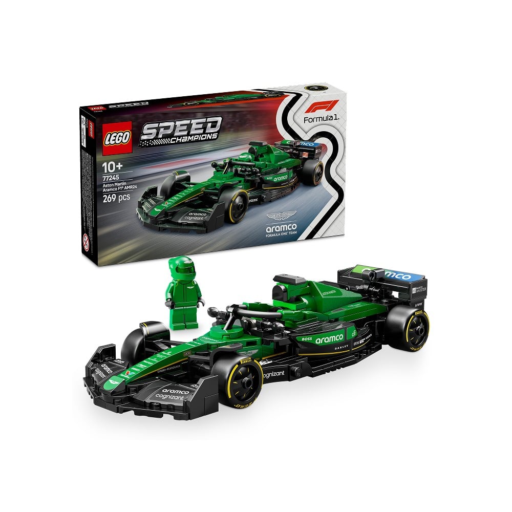 Lego Speed Champions F1 Aston Martin Aramco AMR24 Racing Car Building ...