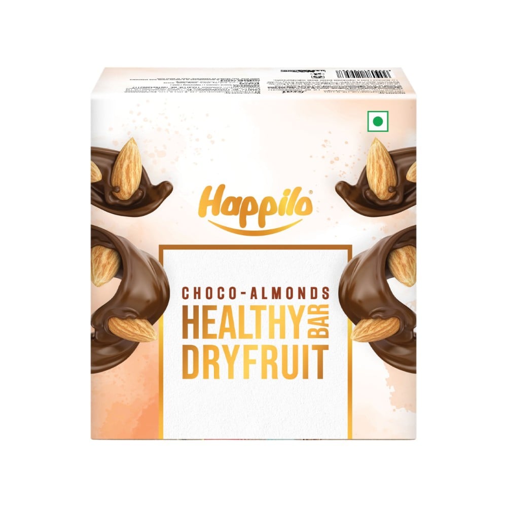 Happilo Choco Almonds Healthy Dry Fruit Bar Price - Buy Online at Best ...