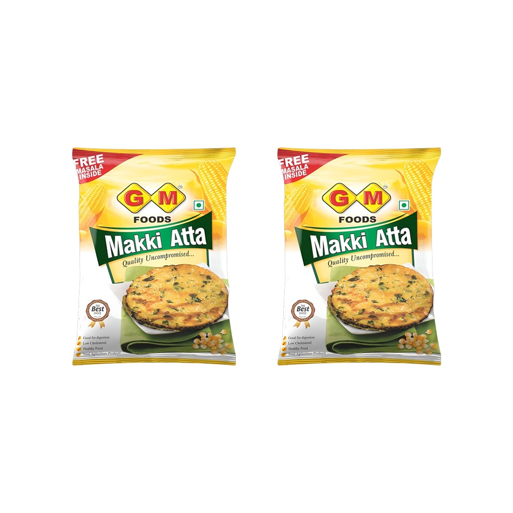 GM Foods Makki Atta (Maize Flour) - Pack of 2 Price - Buy Online at ...