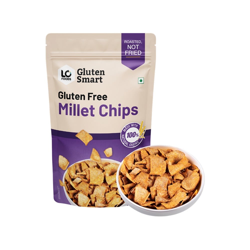 Lo! Foods Gluten Free Millet Chips Price - Buy Online at ₹99 in India