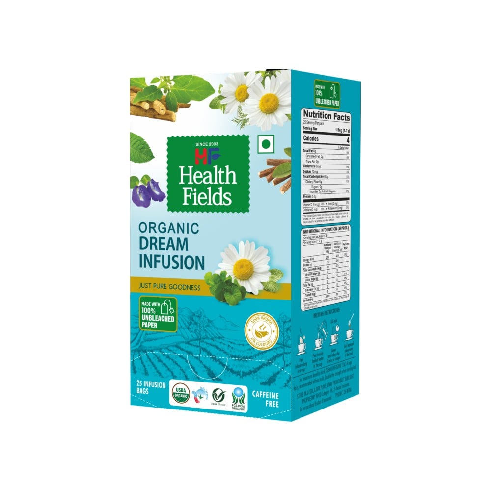 Health Fields Organic Dream Infusion Herbal Infusion Bags Price - Buy ...