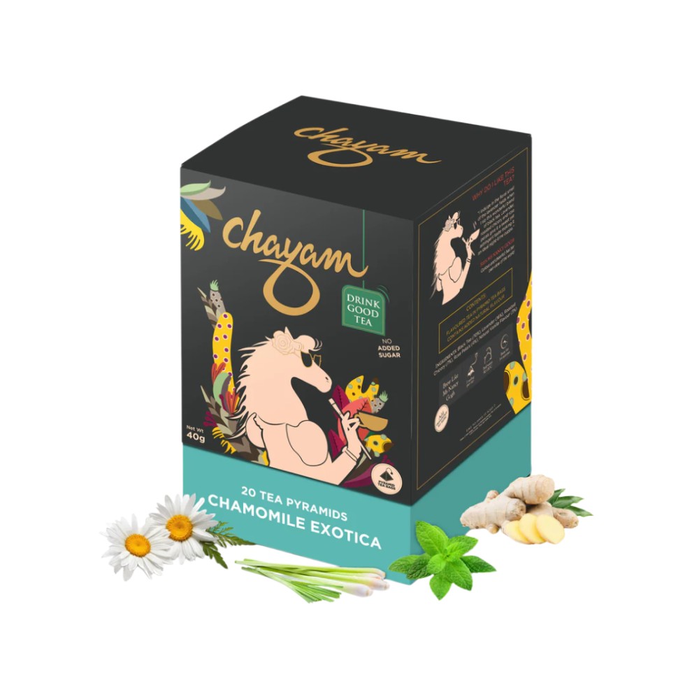 Chayam Tea Chamomile Exotica Herbal Infusion Bags Price - Buy Online at ...