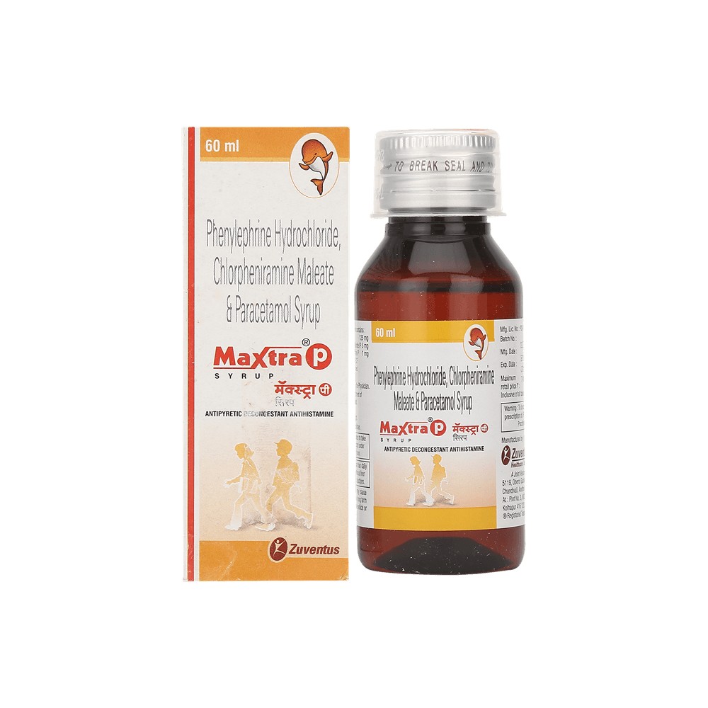 Maxtra P Syrup Price - Buy Online at ₹121 in India