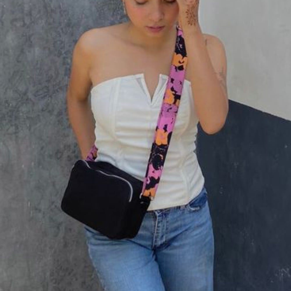 Ecoright Black Night Bloom Sling Bag (Black) Price - Buy Online at ...