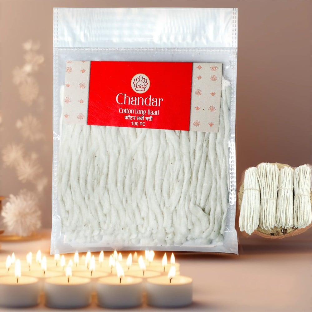 Cotton Samay Watt Long Diya Batti by Chandar Price - Buy Online at Best ...