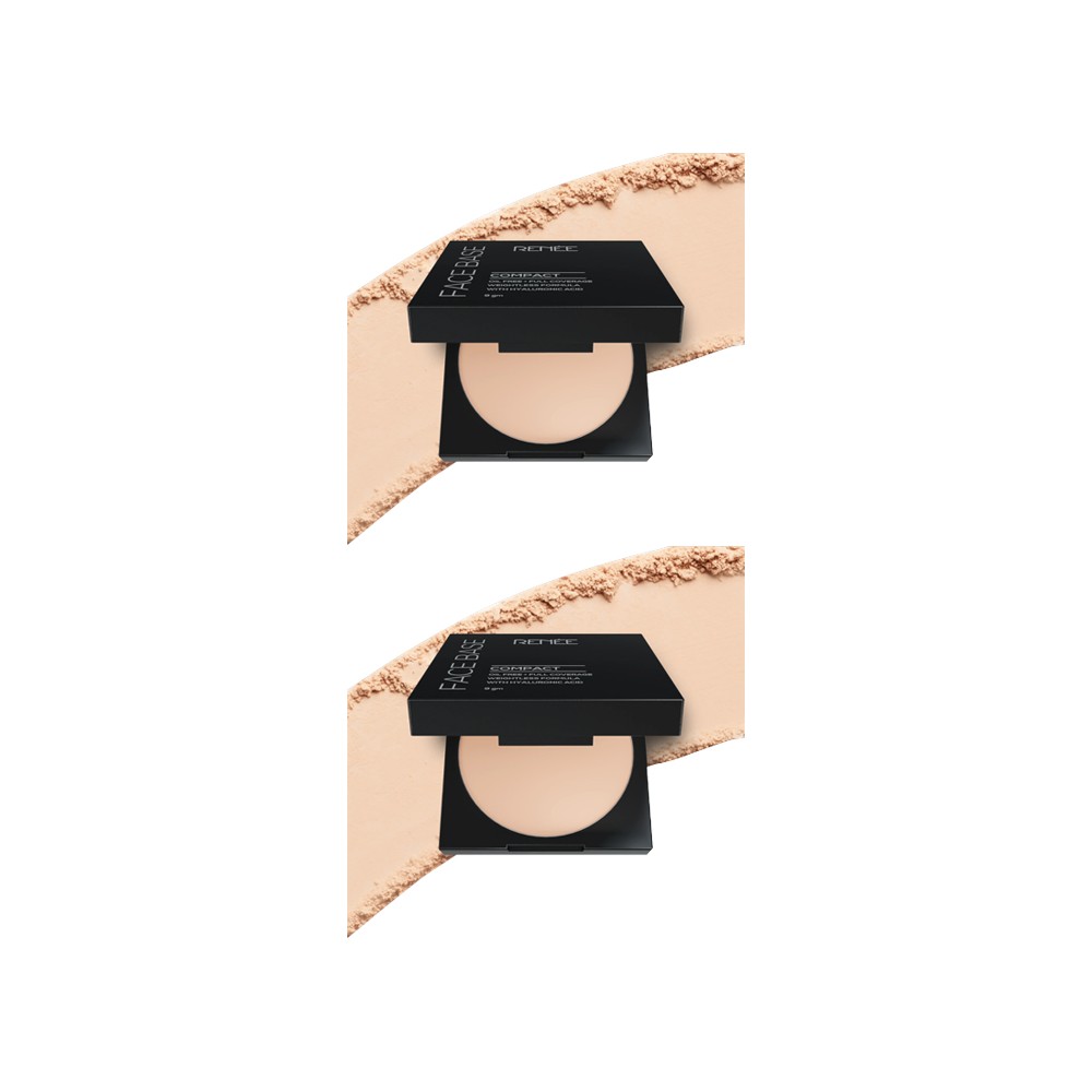 RENEE Face Base Compact (Macadamia Beige) - Pack of 2 Price - Buy ...