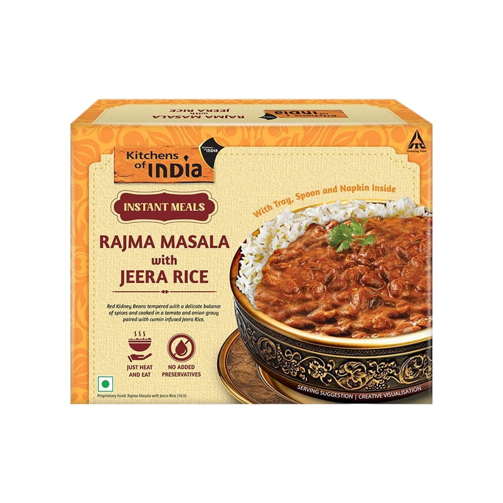 Kitchens of India Ready to Cook (Rajma Masala With Jeera Rice) Price ...