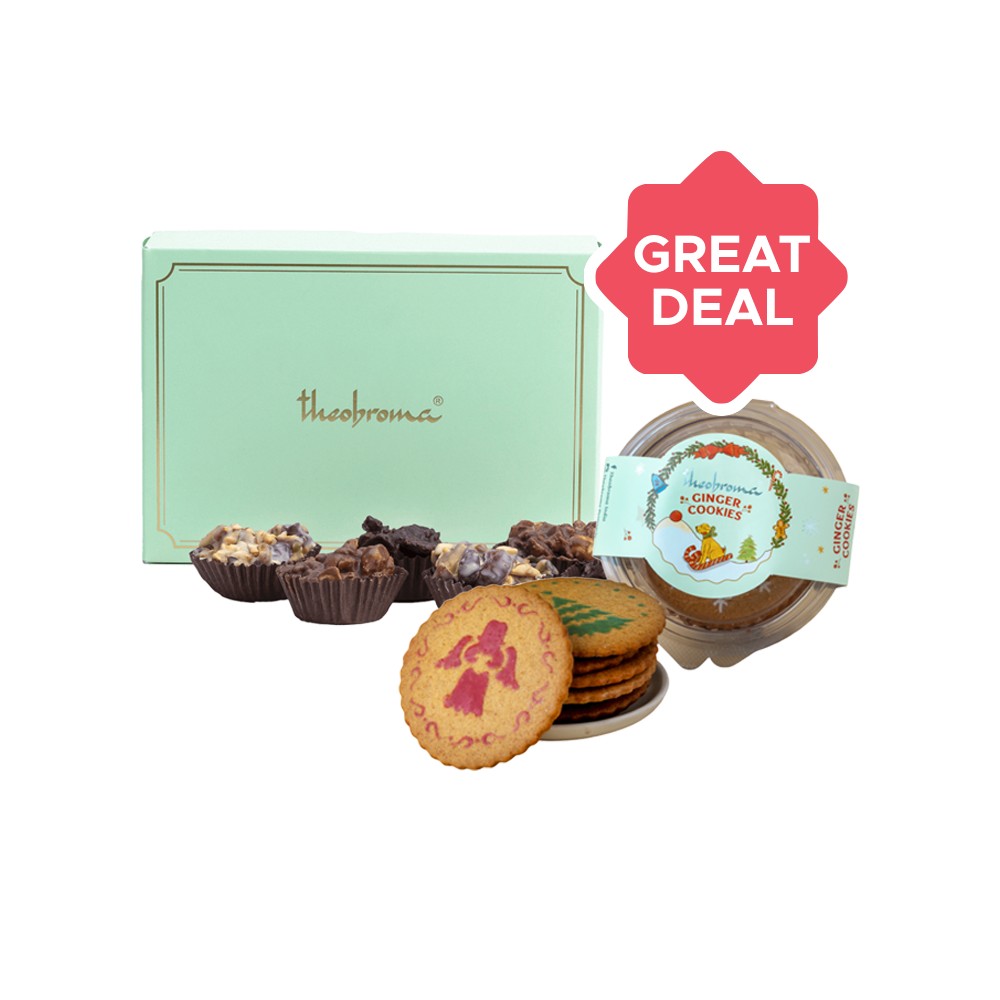 Theobroma Chocolate Rochers Gift Box + Ginger Cookies Combo Price - Buy ...