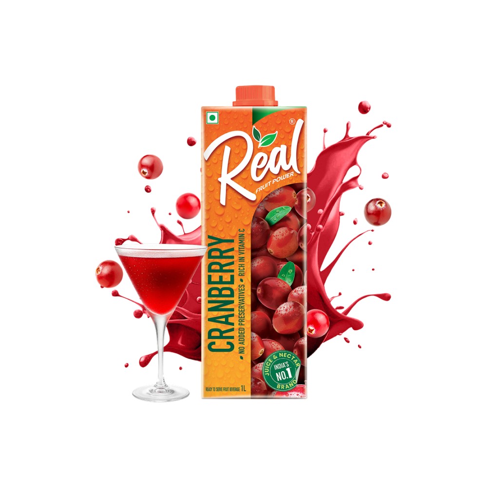 Real Fruit Power Cranberry Juice Price - Buy Online at ₹129 in India