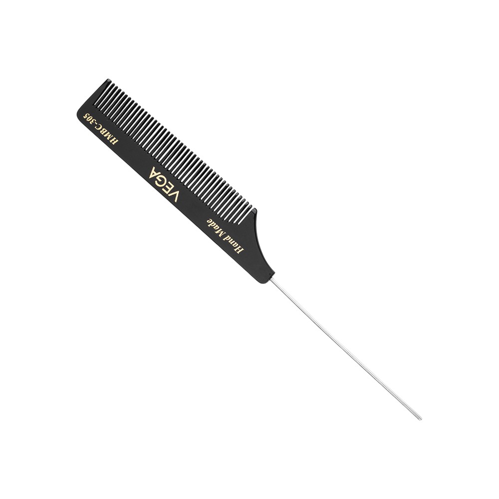 Vega Professional Tail Hair Comb (Black) Price - Buy Online at ₹118 in ...