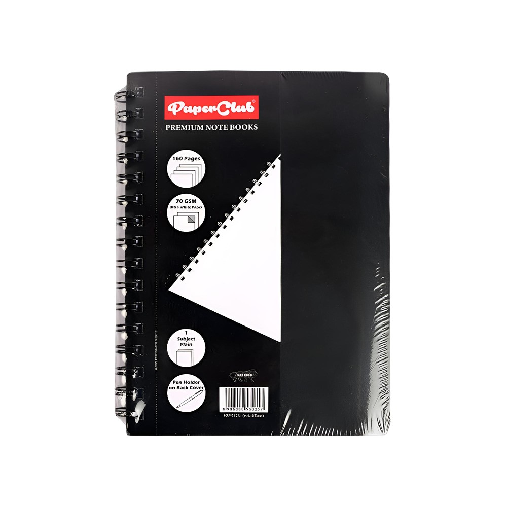 Paper Club Premium Unruled Notebook (160 Pages) Price - Buy Online at ...