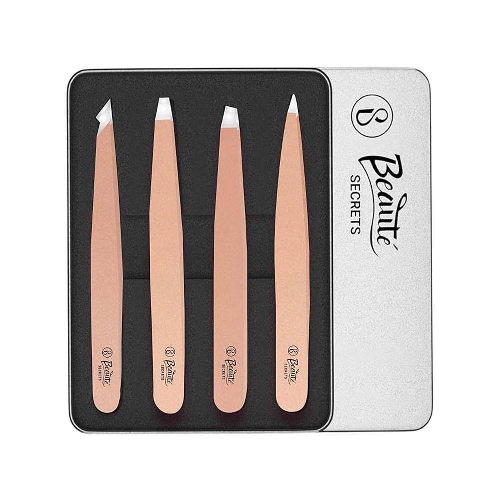 Beauté Secrets 4 in 1 Tweezer Set (Colour May Vary) Price - Buy Online ...