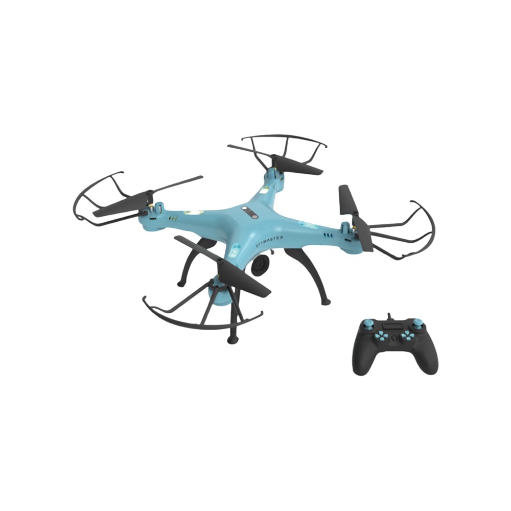 Electrobotic Skymaster Pro Toy Drone with Dual Battery (Navy Blue ...