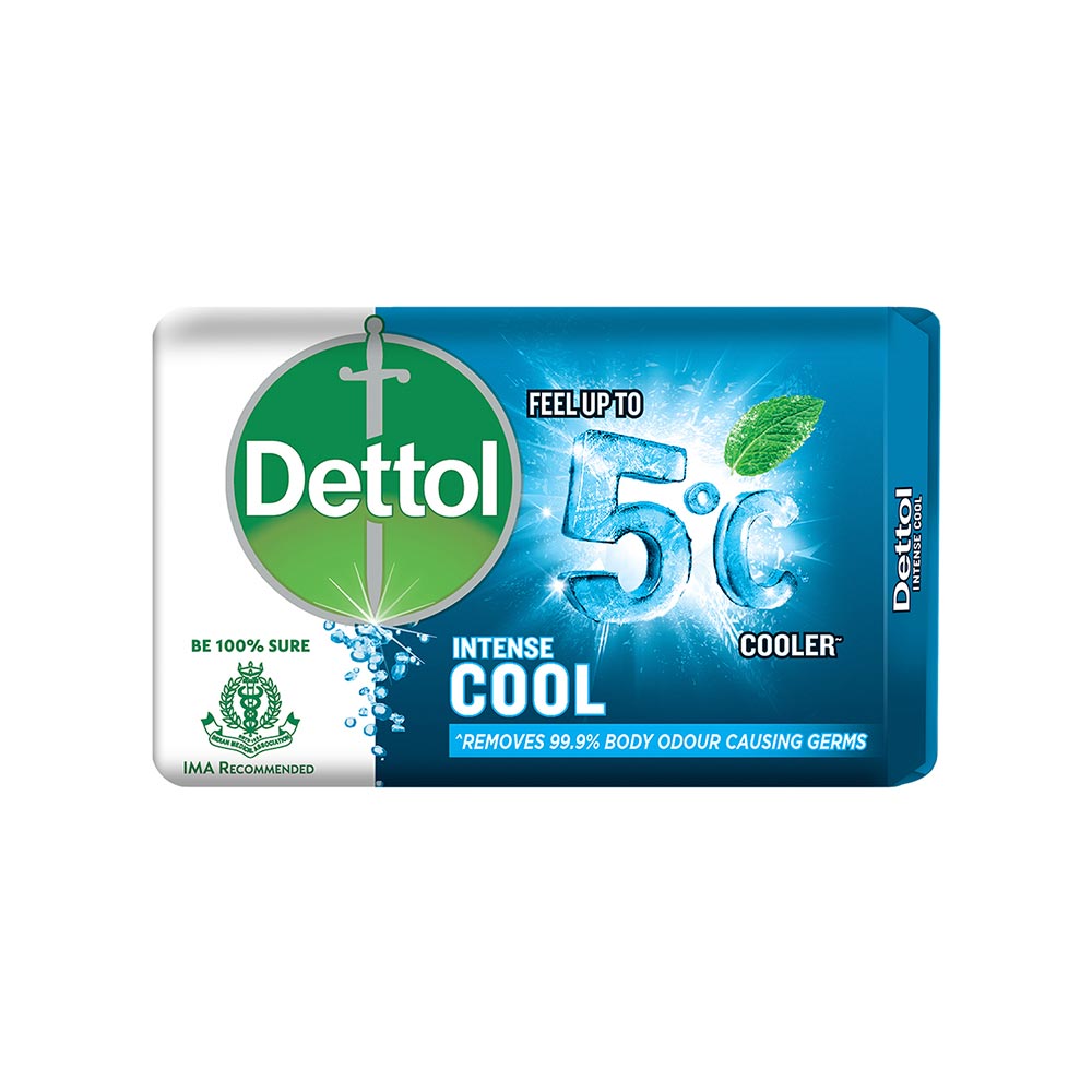 Dettol Icy Cool Bathing Soap 125 g - Buy 4 Get 1 Free Price - Buy ...