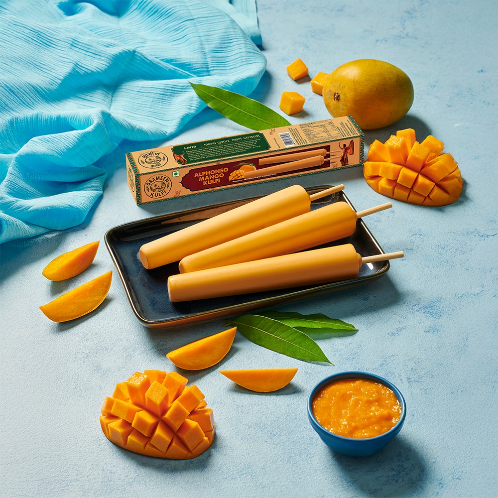 Grameen Alphonso Mango Kulfi Stick Price - Buy Online at ₹74 in India