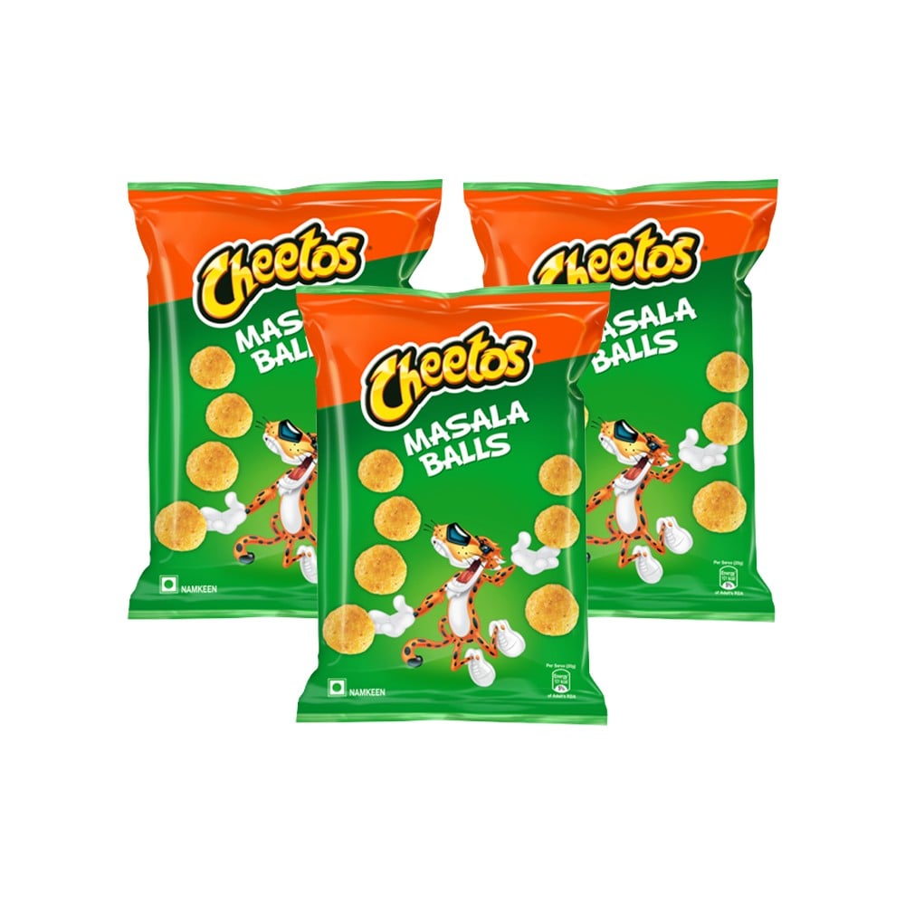 Cheetos Masala Balls Crisps - Pack of 3 Price - Buy Online at Best ...