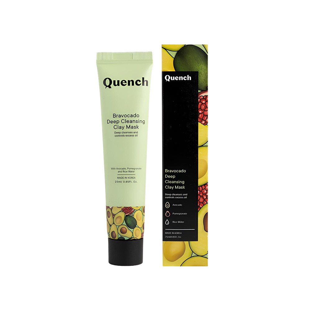 Quench Bravocado Deep Cleansing Clay Mask Price - Buy Online at Best ...