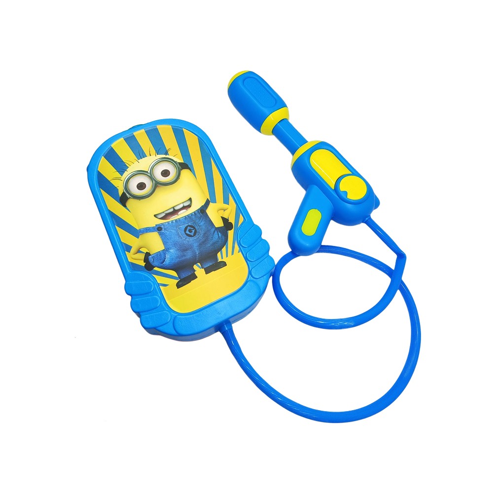 Minions Tank Water Gun (Blue & Yellow) Pichkari by Planet of Toys Price ...