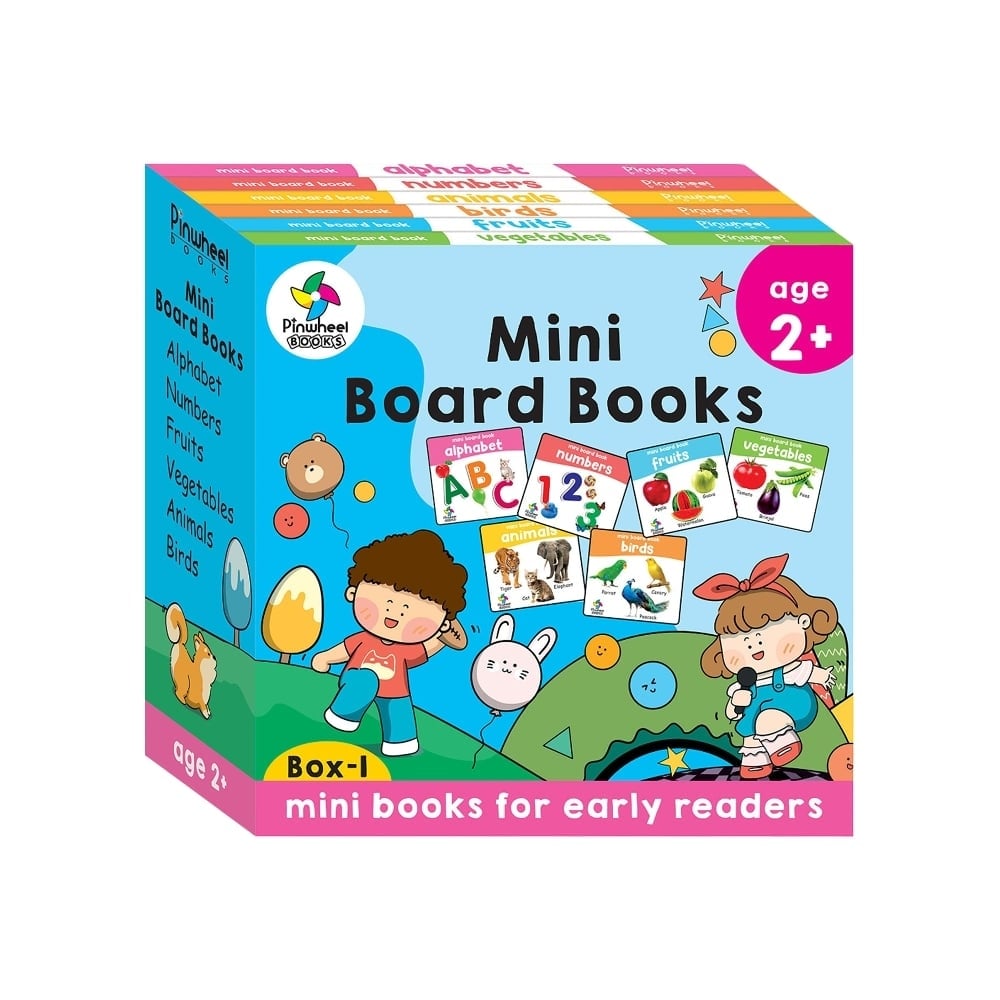 Mini Board Books Box Set of 6 Price - Buy Online at ₹139 in India
