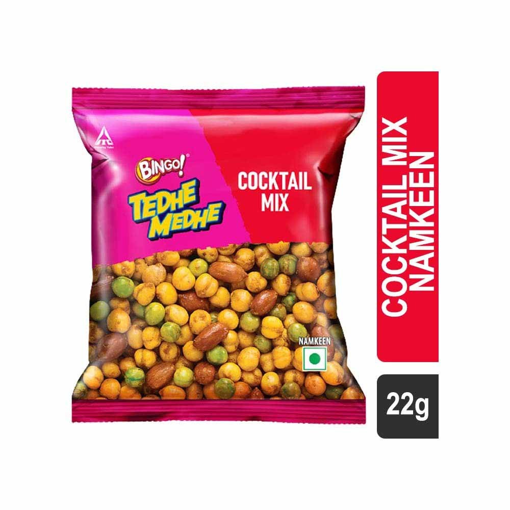 Bingo Tedhe Medhe Cocktail Mix Namkeen Price - Buy Online at Best Price ...