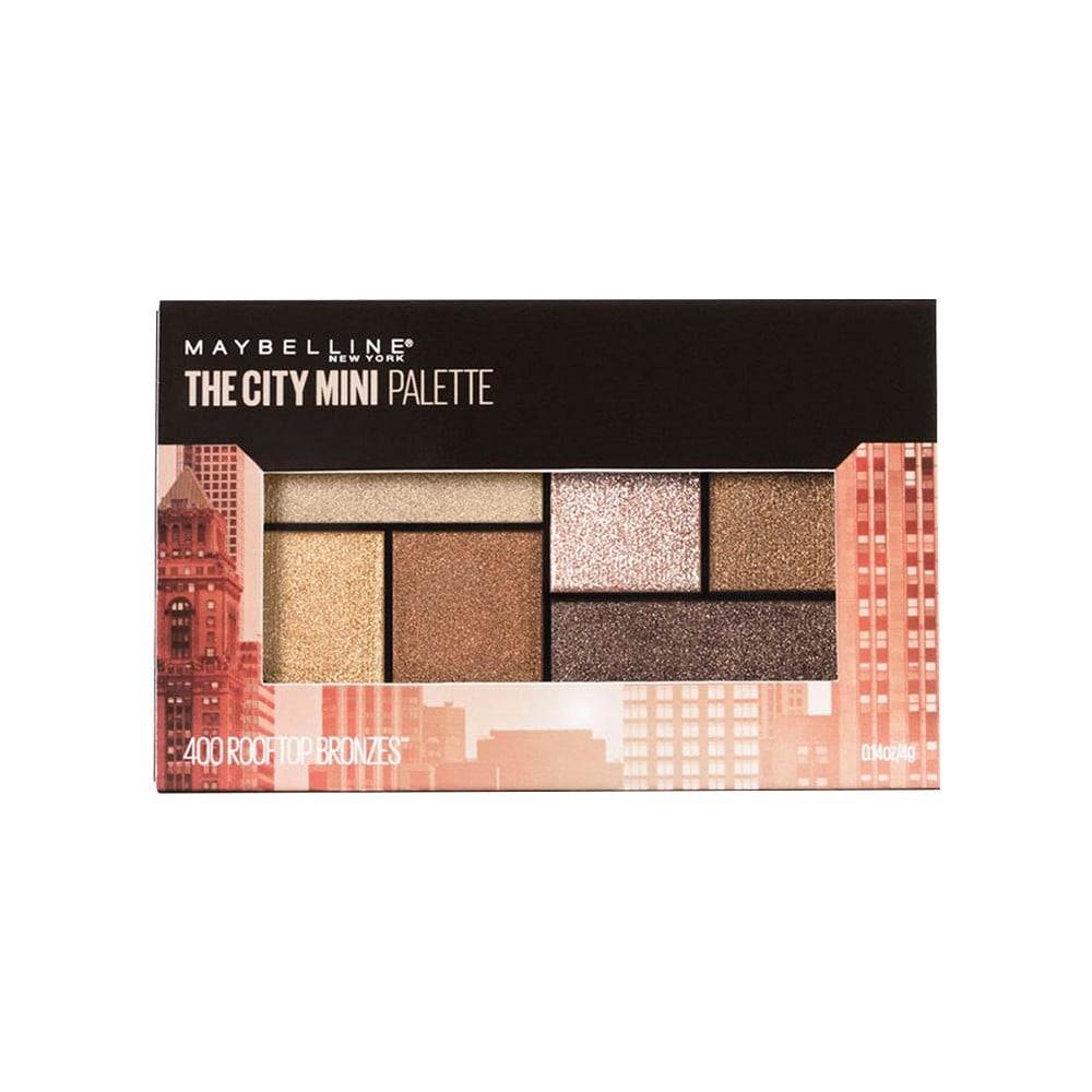 Maybelline New York City Mini Eye Shadow Palette (Rooftop Bronzes 400 ...