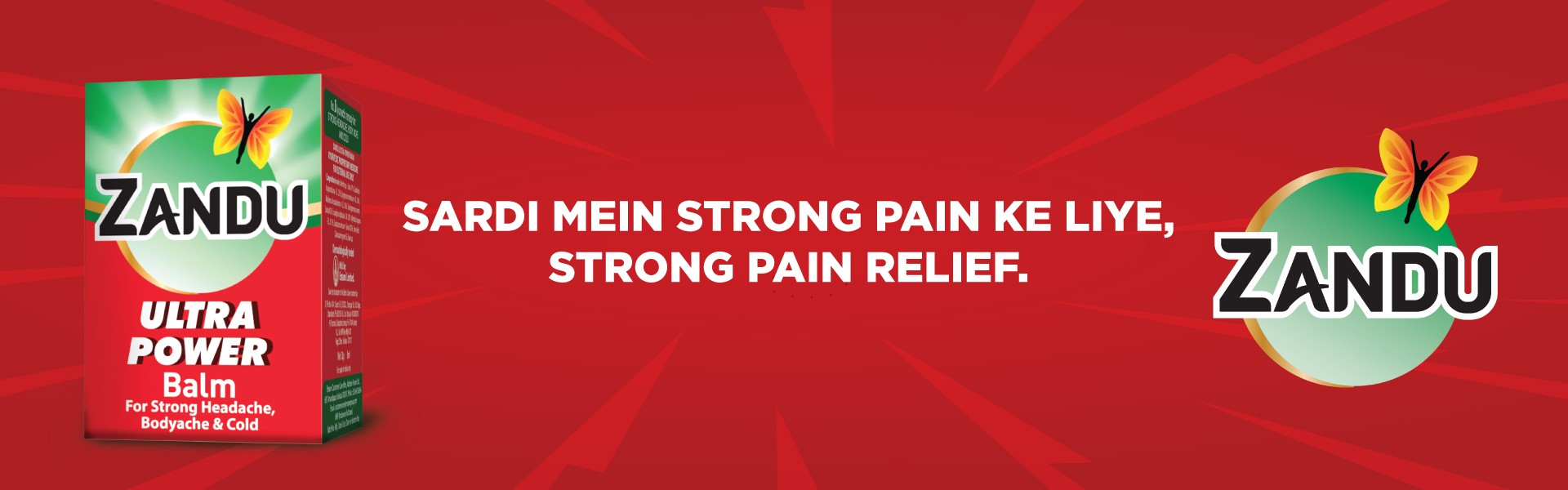 Zandu Ultra Power Balm for Headache & Pain Relief Price - Buy Online at ...