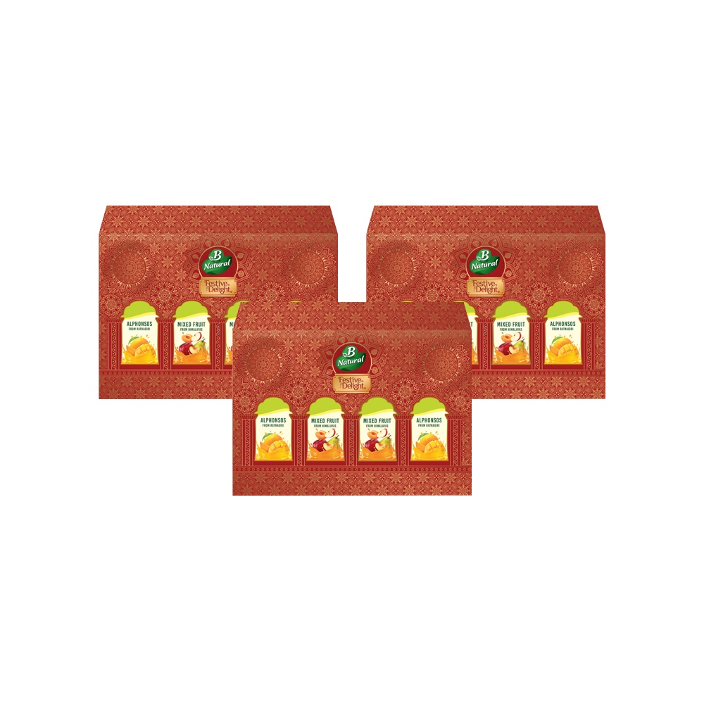 B Natural Festive Delight Origins Juice Gift Pack - Pack of 12 Price ...