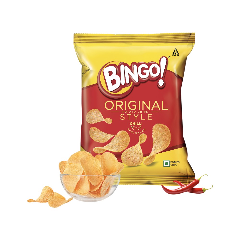 Bingo Original Style Chilli Sprinkled Potato Chips Price - Buy Online ...