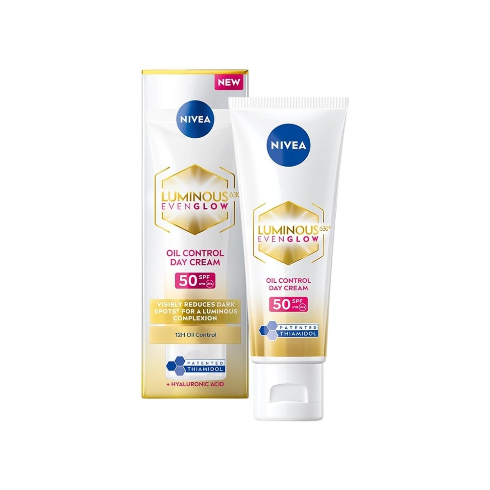 Nivea Luminous 630 Even Glow Oil Control Day Cream Price - Buy Online ...