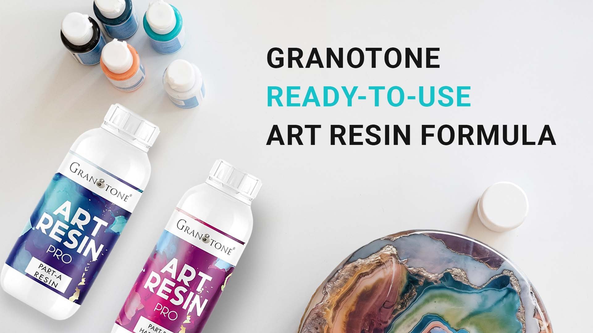 GRANOTONE 2:1 Art Resin Hardener Kit (Transparent) Price - Buy Online ...