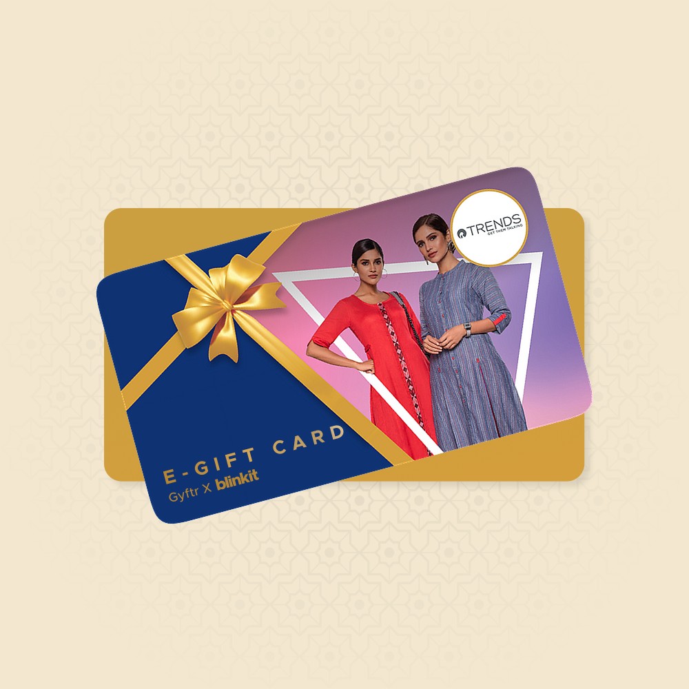 Reliance Trends E-Gift Card Instant Voucher Price - Buy Online at ₹7350 ...