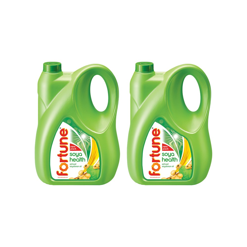 Fortune Soya Health Refined Soyabean Oil - Pack of 2 Price - Buy Online ...