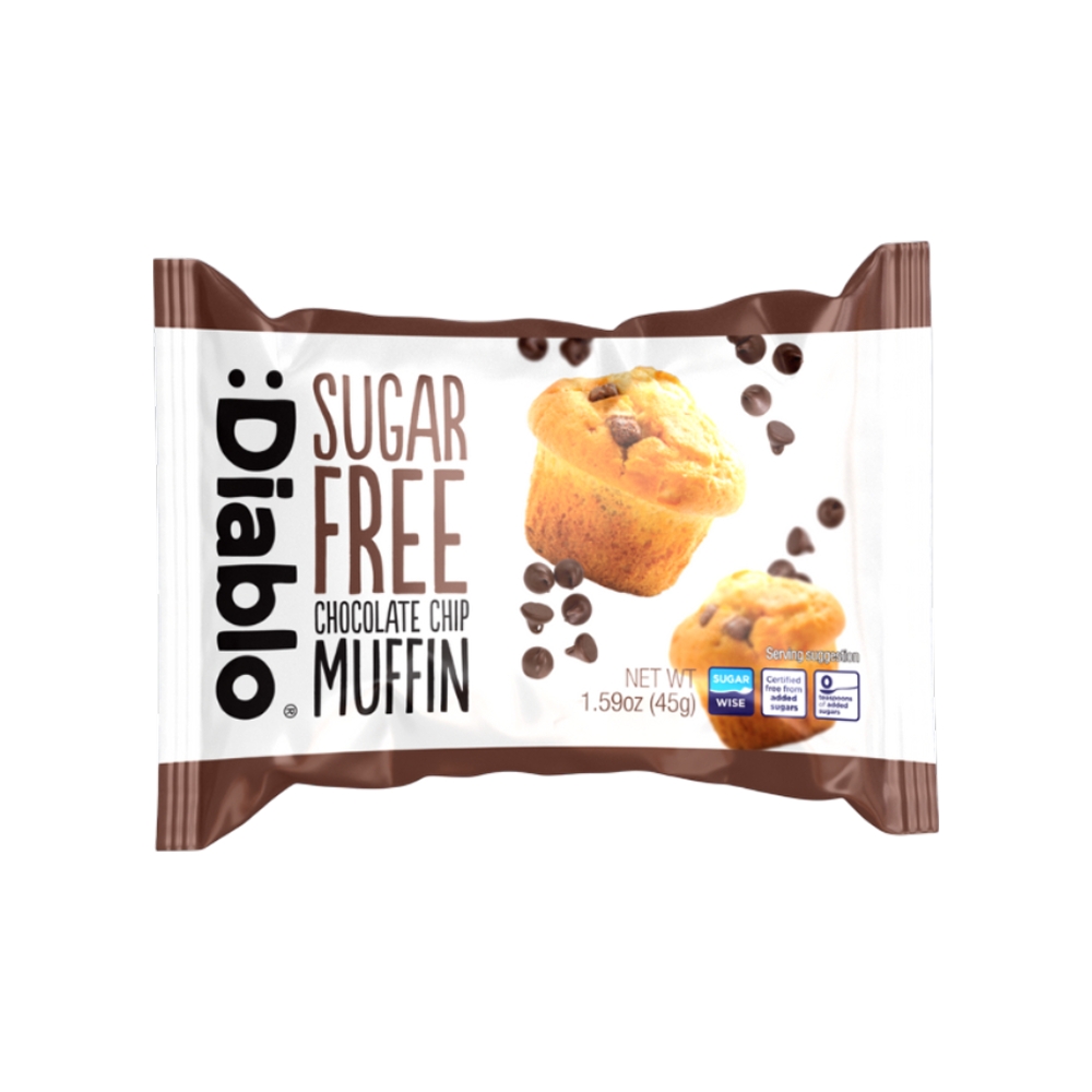 Diablo Sugar Free Chocolate Chip Muffin Price - Buy Online at ₹149 in India