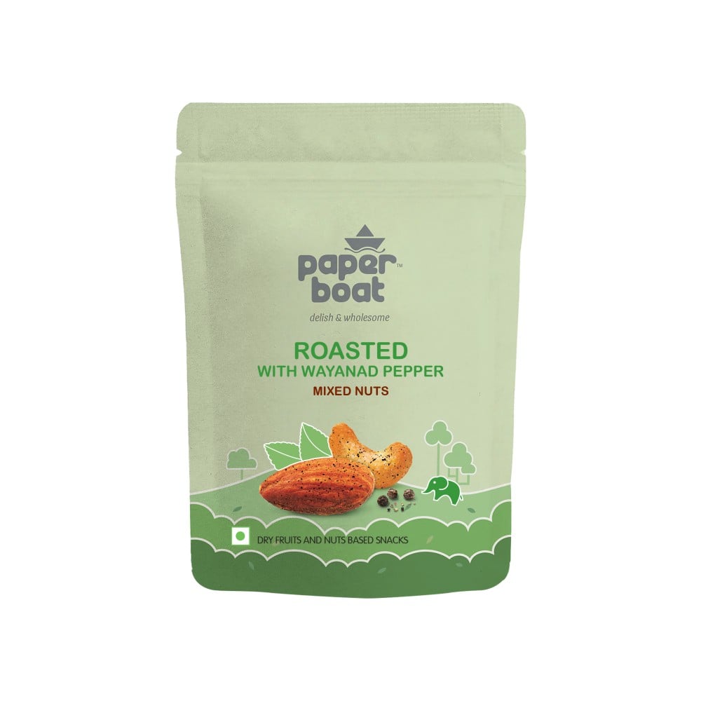 Paper Boat Mix Nuts Roasted with Wayanad Pepper Price - Buy Online at ...