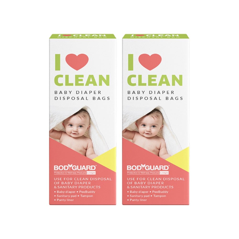 Bodyguard Baby Diapers & Sanitary Disposable Bags - Pack of 2 Price ...