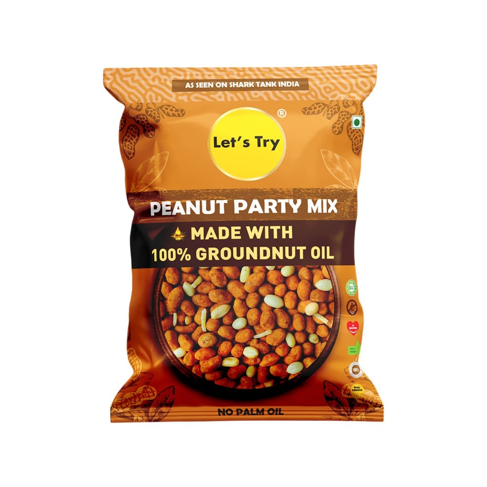 Let's Try Party Mix Peanuts Price - Buy Online at ₹115 in India