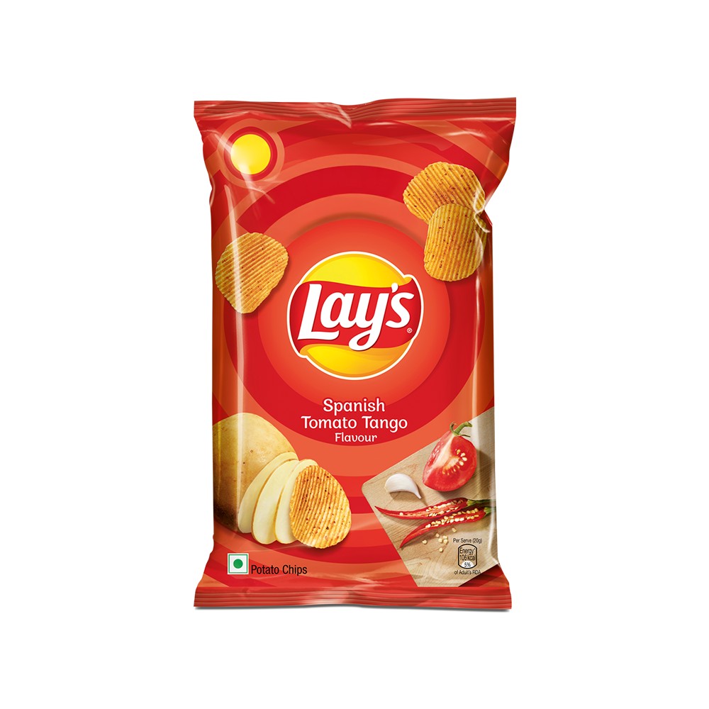 Lay's Spanish Tomato Tango Flavor Potato Chips Price - Buy Online at ...