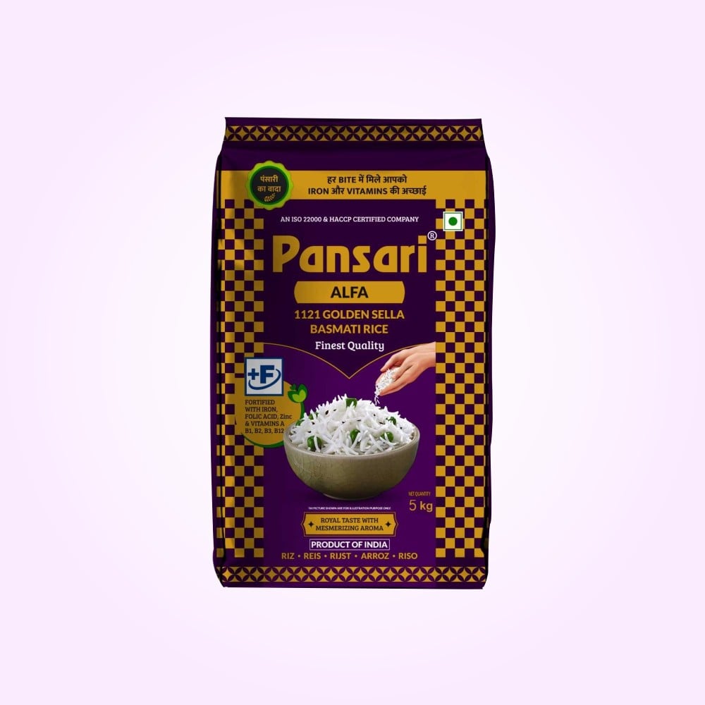Pansari Golden Sella Biryani Sella Rice (Extra Long Grain) Price - Buy ...