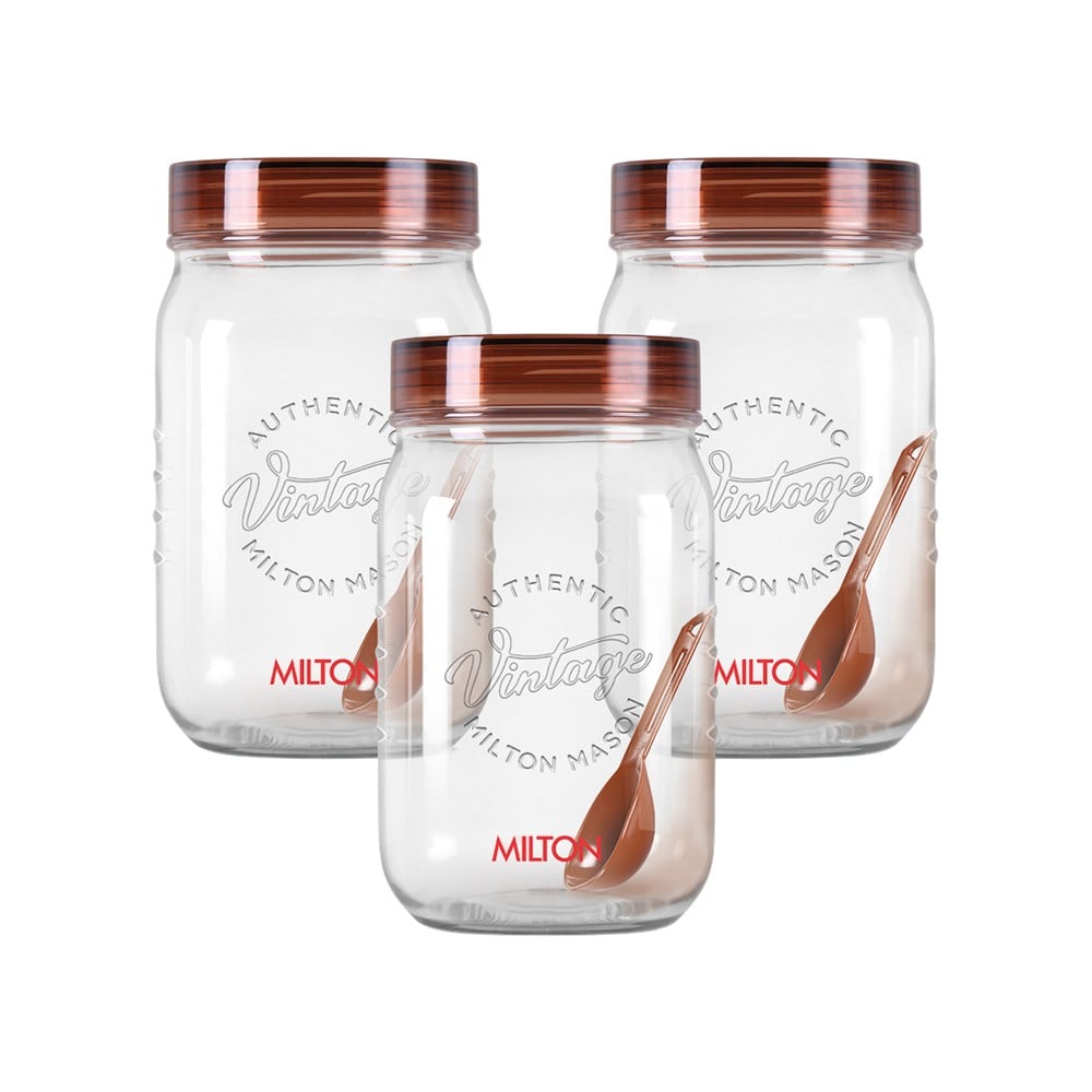 Milton Plastic Vintage Container Set Price - Buy Online at ₹259 in India