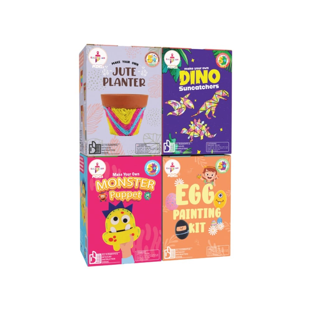 Kalakaram 4 in 1 Mini Buzzy Collection Craft Kit Price - Buy Online at ...