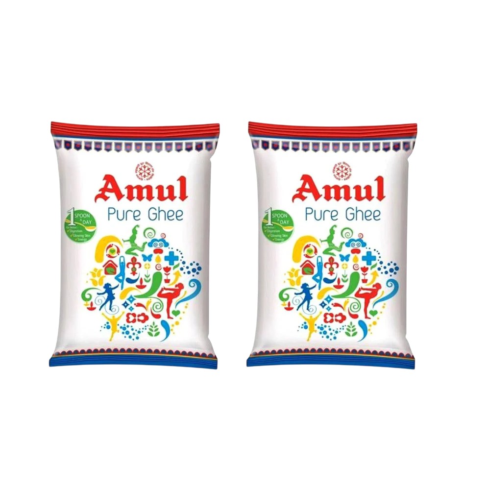 Amul Pure Ghee (Pouch) - Pack of 2 Price - Buy Online at Best Price in ...