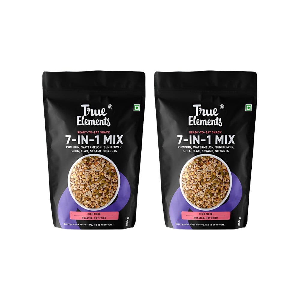 True Elements 7 in 1 Roasted Seeds Mix - Pack of 2 Price - Buy Online ...