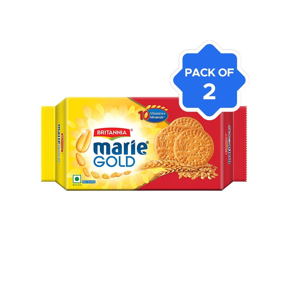 Britannia Marie Gold Marie Biscuits (208 g) - Pack of 2 Price - Buy ...