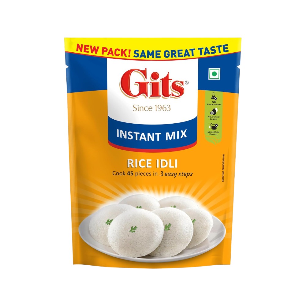 Gits Rice Idli Breakfast Mix Price - Buy Online at ₹115 in India