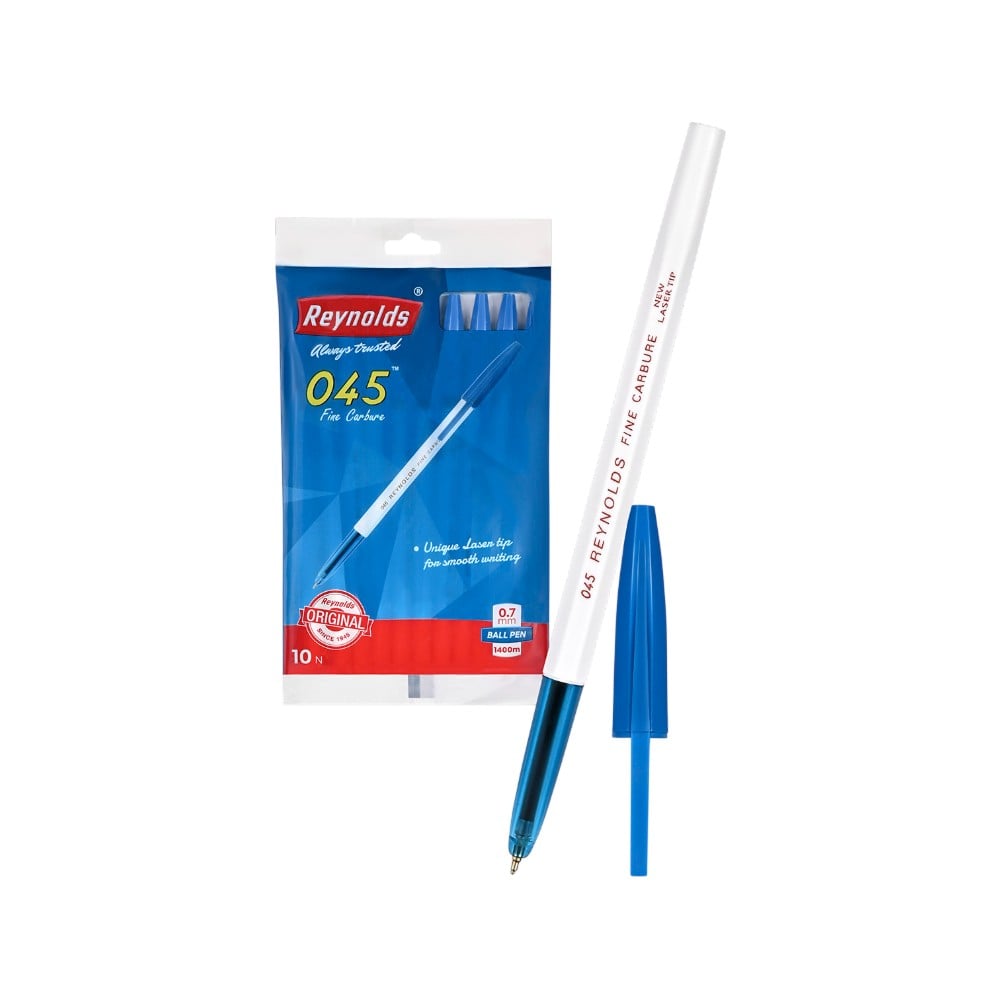 Reynolds 045 Ball Pen Set (Blue) Price - Buy Online at Best Price in India